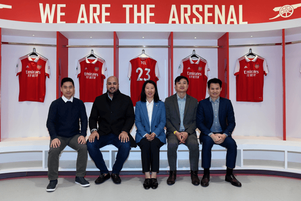 TCL Partner With Arsenal - FootNotes Media