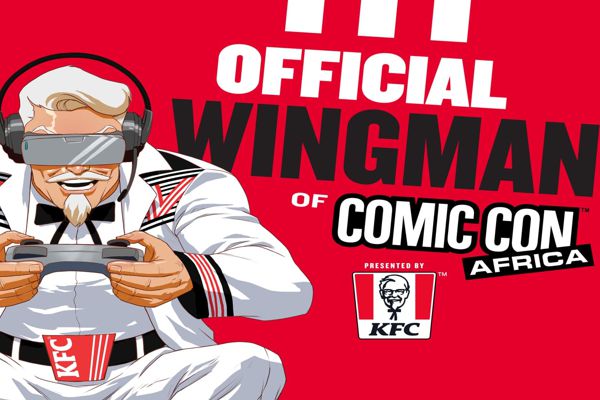 KFC Official Wingman of Comic Con Africa - FootNotes Media
