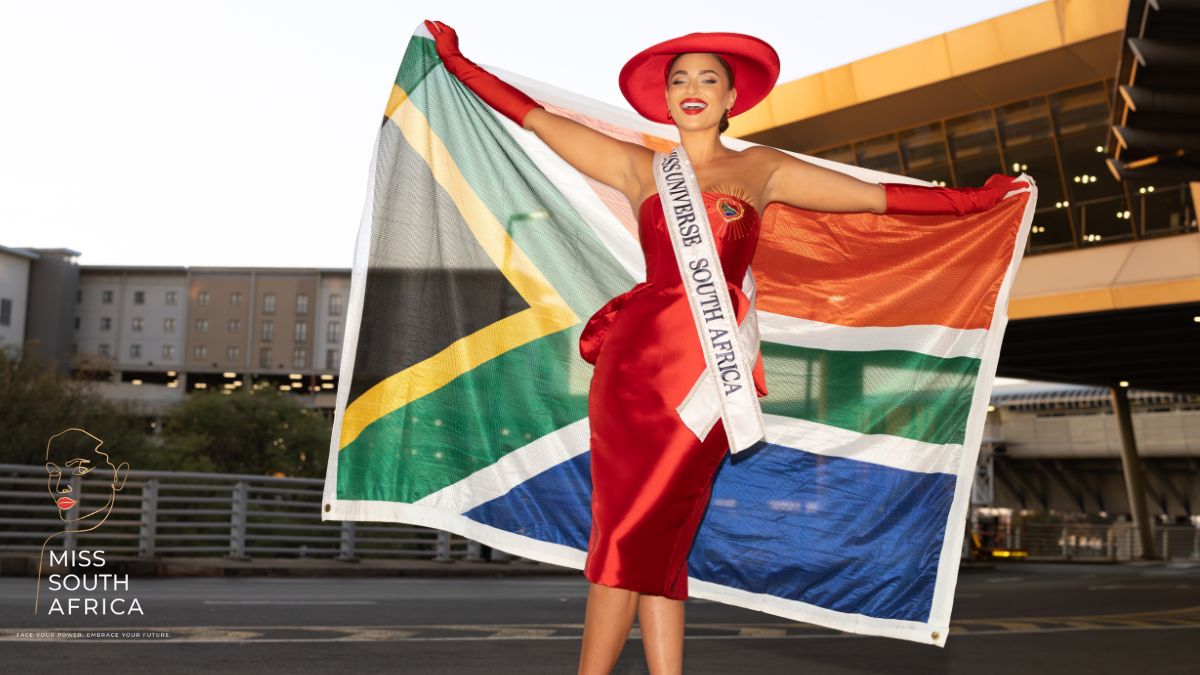 Miss SA Mia le Roux Departs For Miss Universe - FootNotes Media